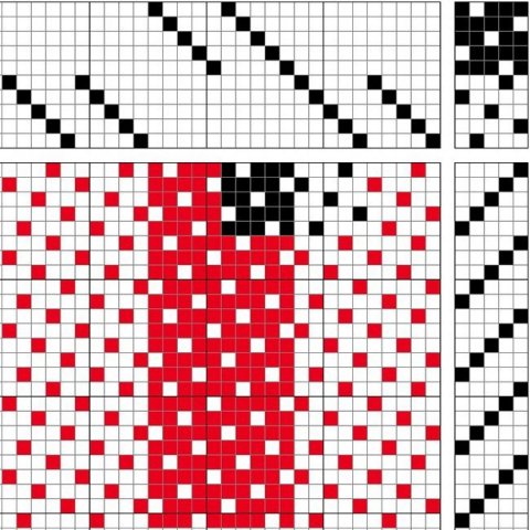 Satin weave | The Icelandic Textile Center